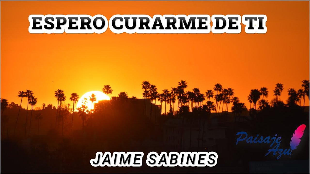 Jaime Sabines - Espero Curarme De Ti (voz del poeta) - YouTube