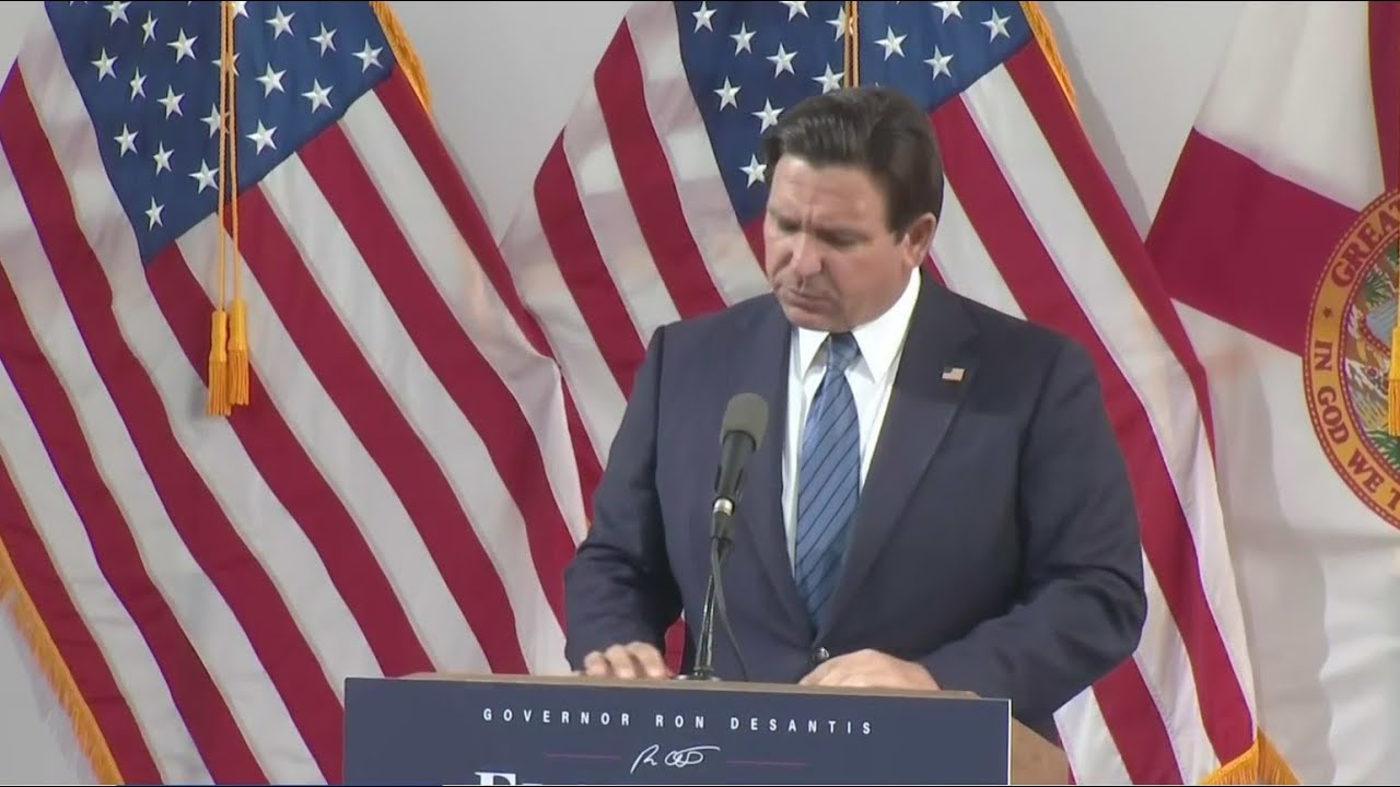 DeSantis calls April special session on redistricting - YouTube