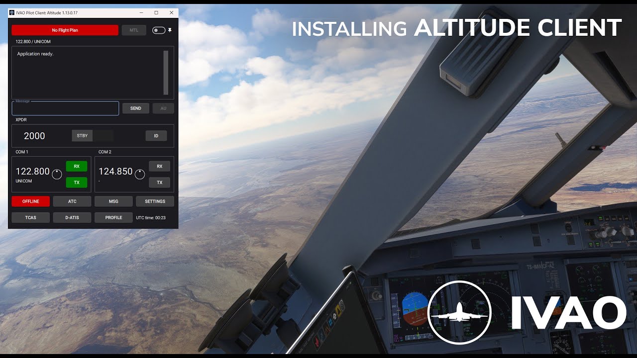 IVAO Tutorial : How To Install Altitude Client - YouTube