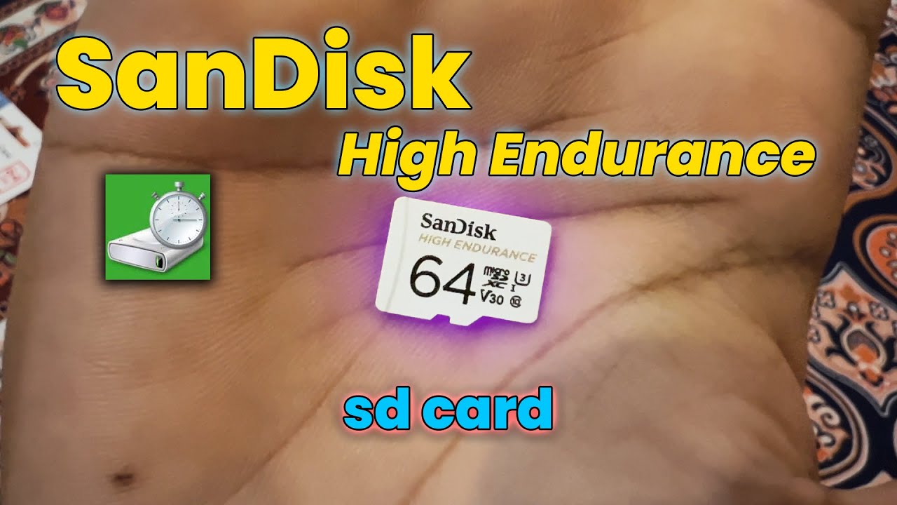 SandDisk Endurance SD Card (HDR) - YouTube