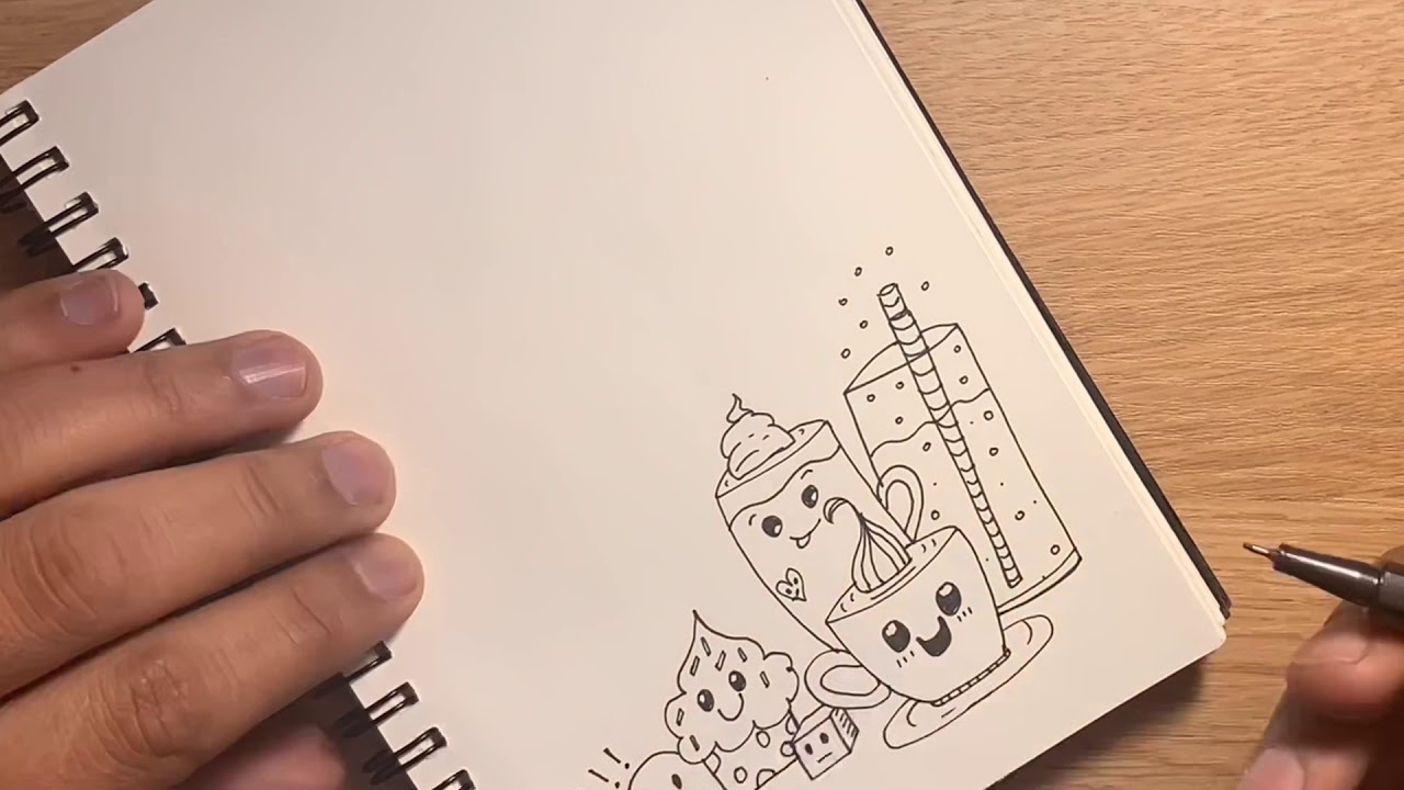 Time lapse morning doodle from doodletogether - YouTube