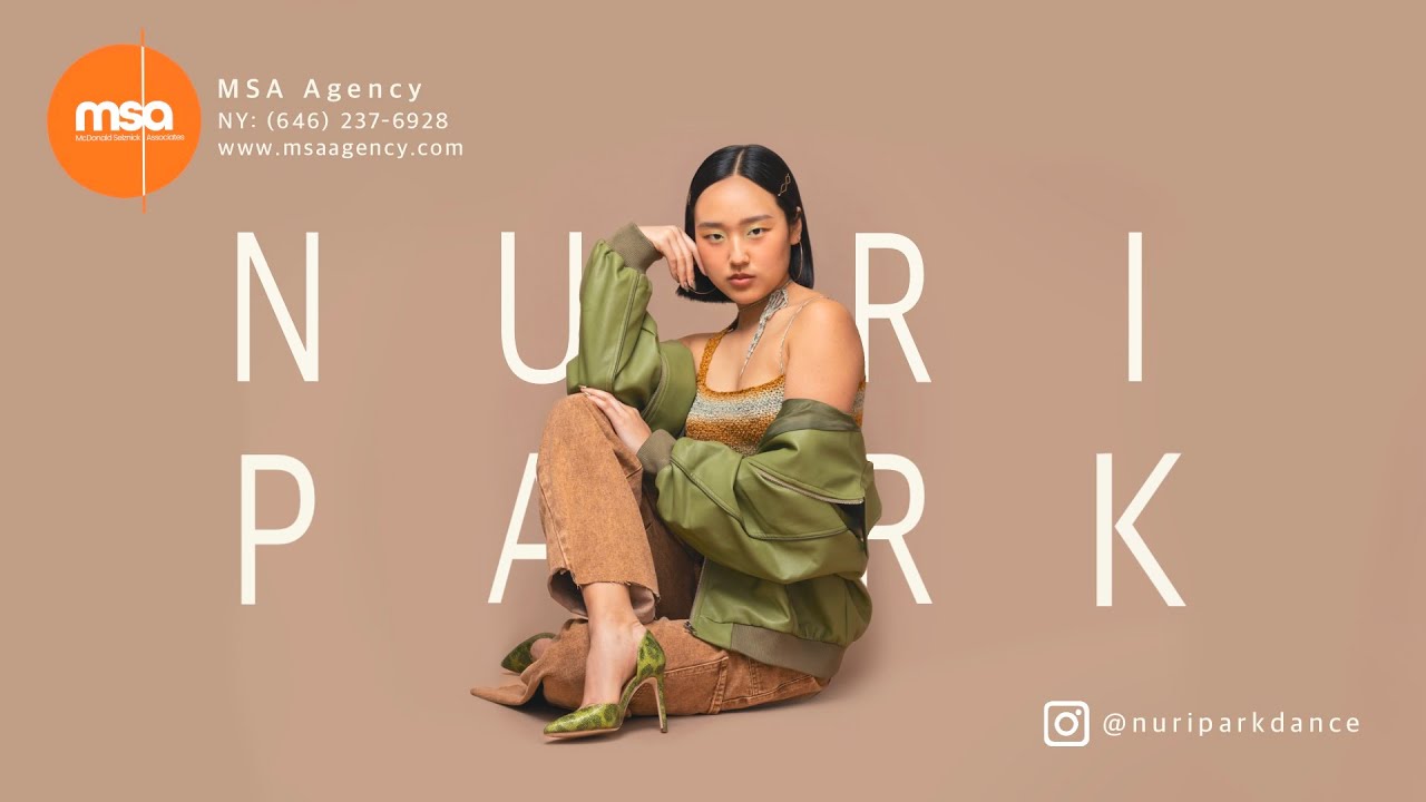 Nuri Park - Dance Reel | MSA Agency - YouTube