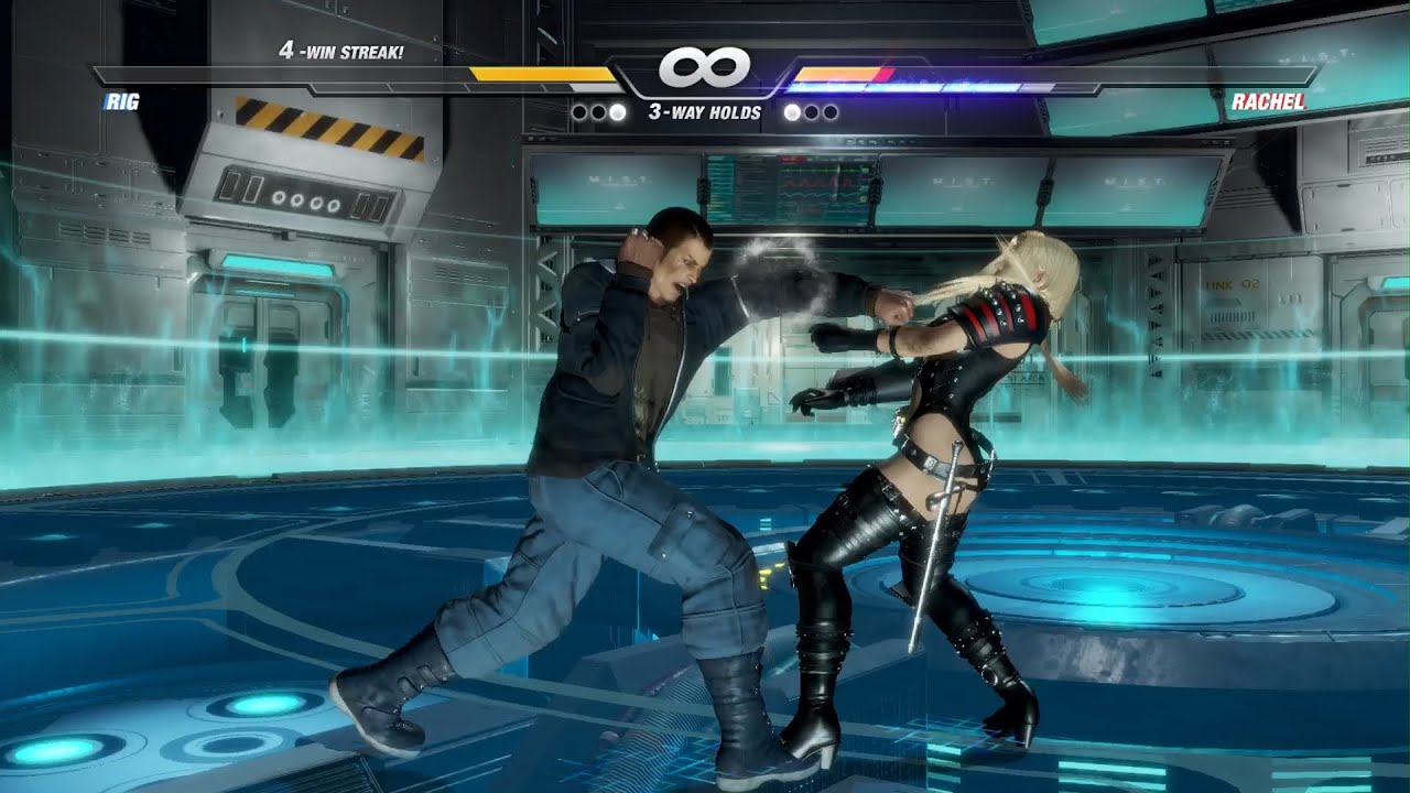 Dead or Alive 6 - Rig VS Rachel - YouTube
