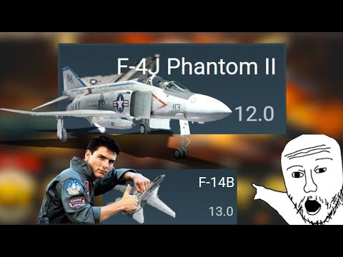 F-4J Phantom stock grind for F14B | USA tech tree #warthunder