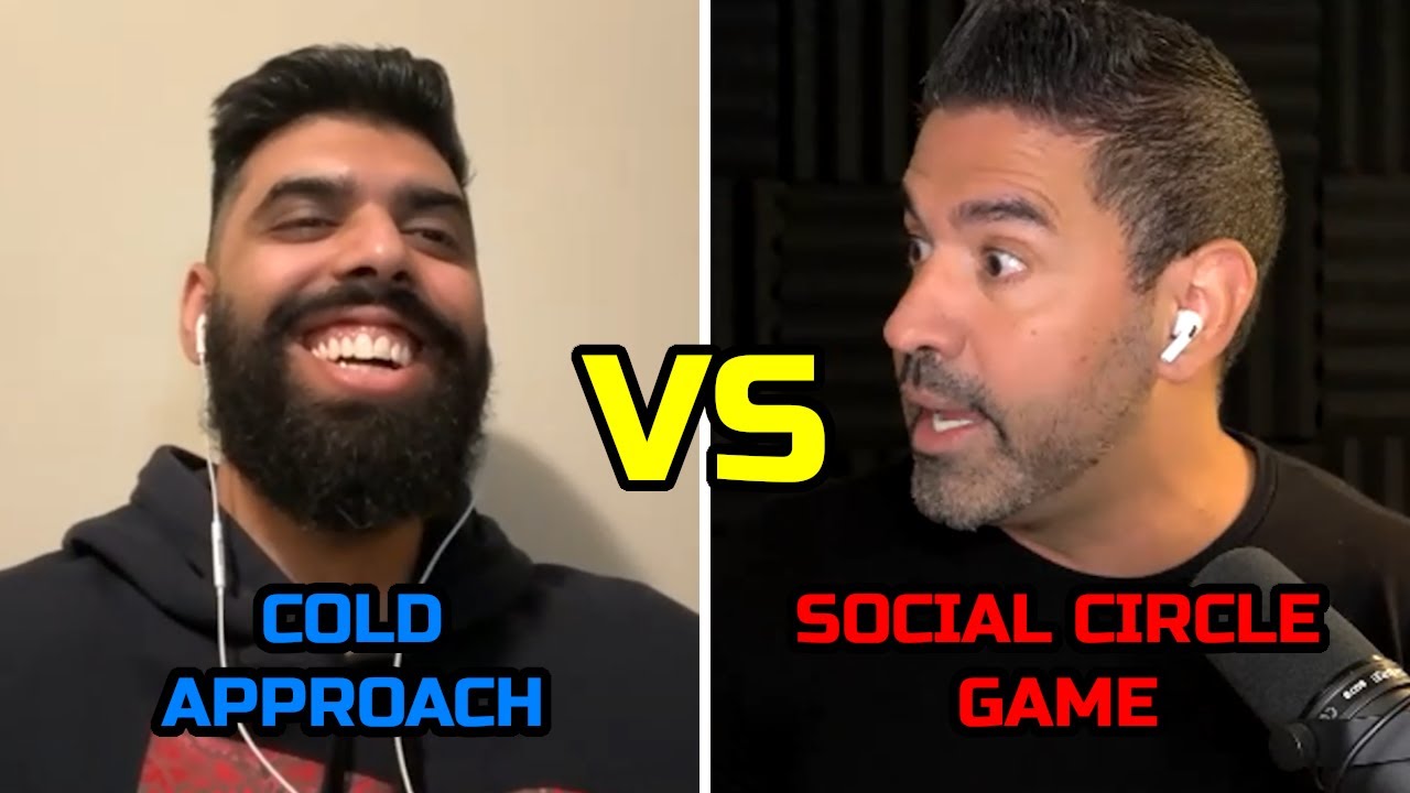 CHILL DEBATE! Cold Approach VS Social Circle Game Debate (Hamza Hitch ...