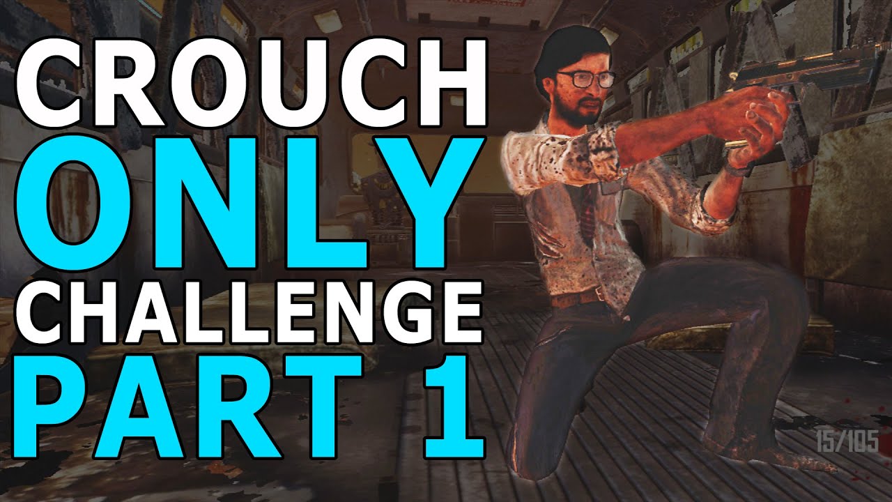 "CROUCH ONLY" Challenge on TranZit | PART 1 | Call of Duty Zombies ...