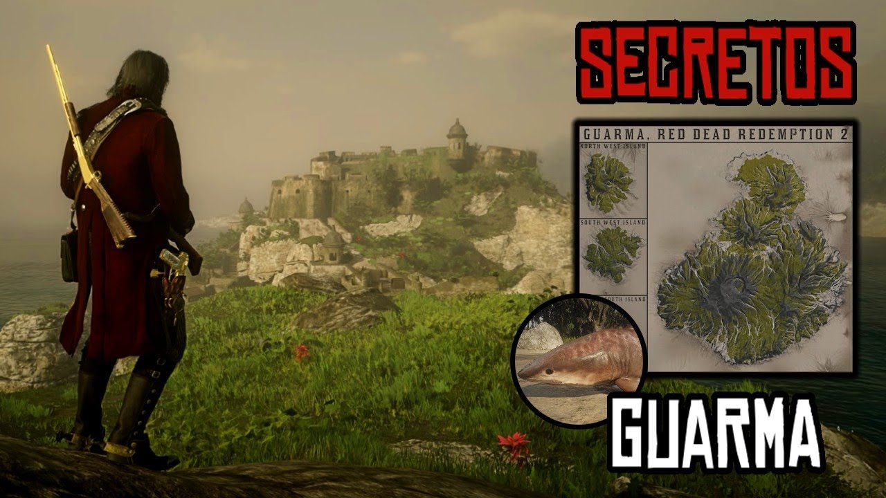 Exploré GUARMA 🏝️ y sus SECRETOS [VOLCÁN, TIBURONES, BOAS] - RED DEAD ...