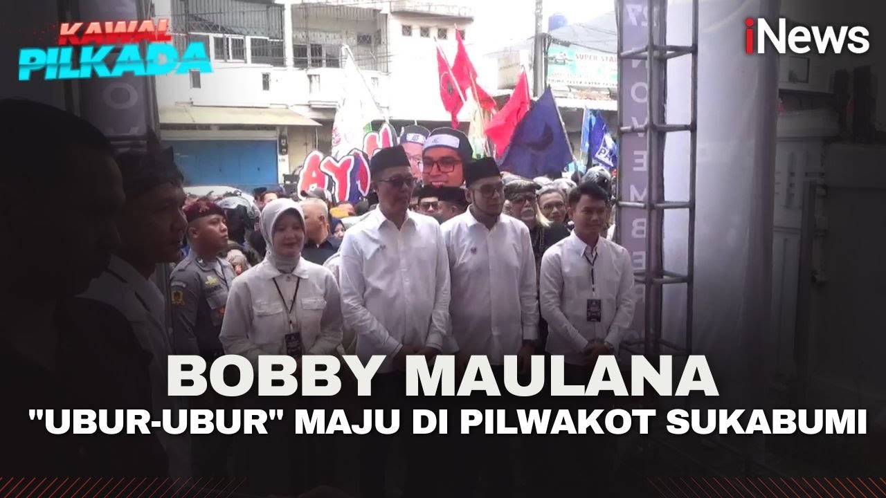 Artis Bobby Maulana Resmi Daftar sebagai Calon Wakil Wali Kota Sukabumi ...