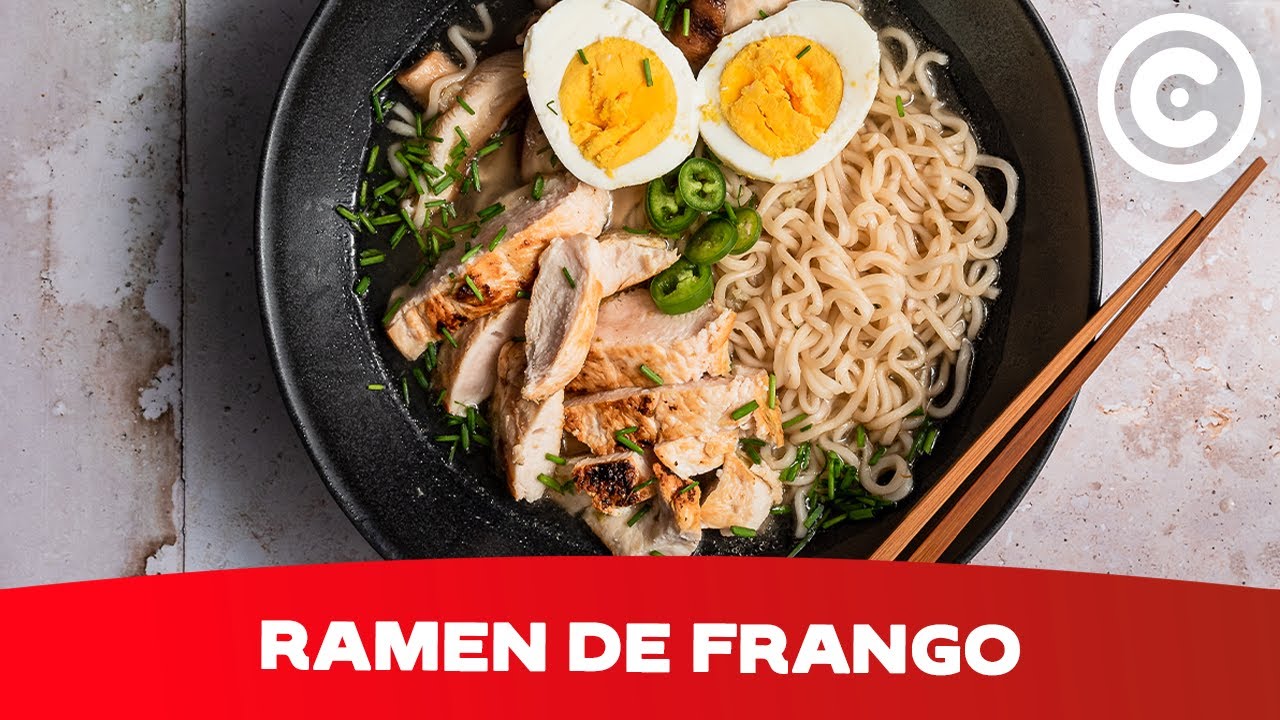 Como fazer Ramen de Frango | Receita de Carne - YouTube