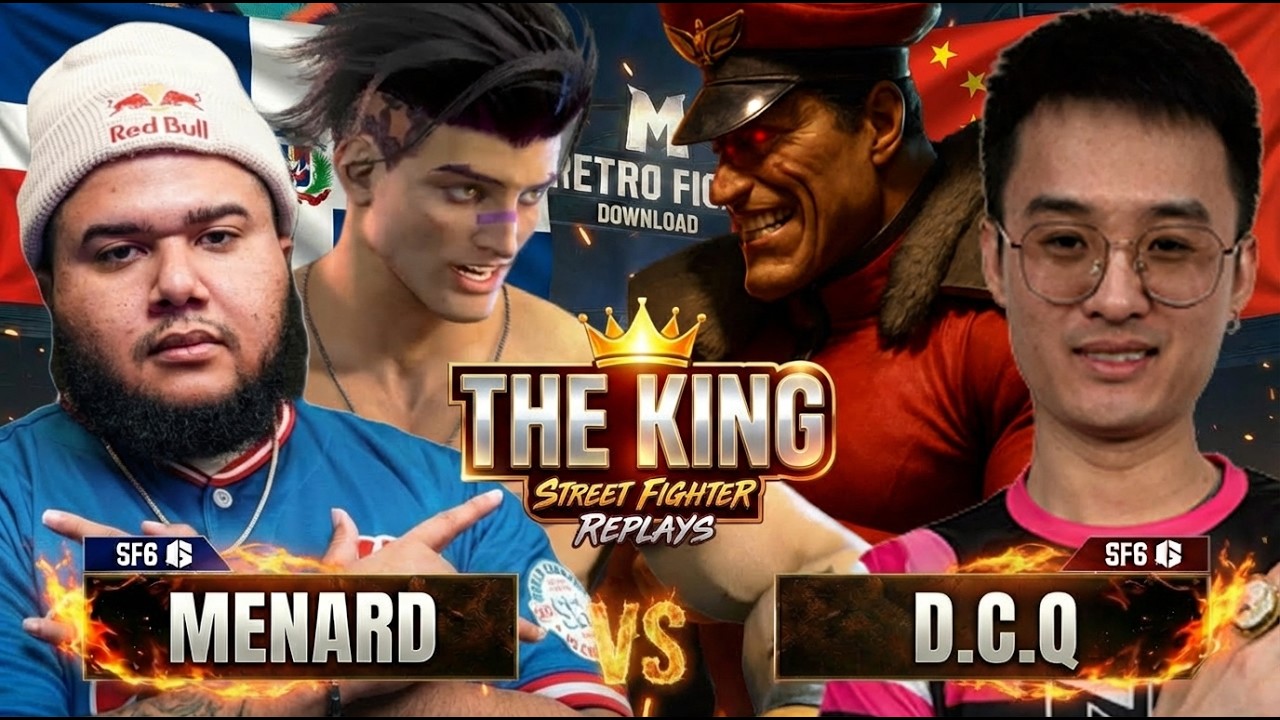 🔥 SF6 MENARD (Luke) vs D.C.Q (M.bison) Street Fighter 6 🔥 - YouTube