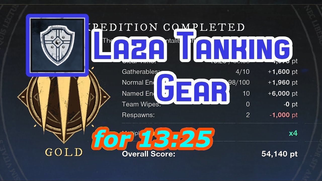 Laza Speedrun TANK Gear - YouTube