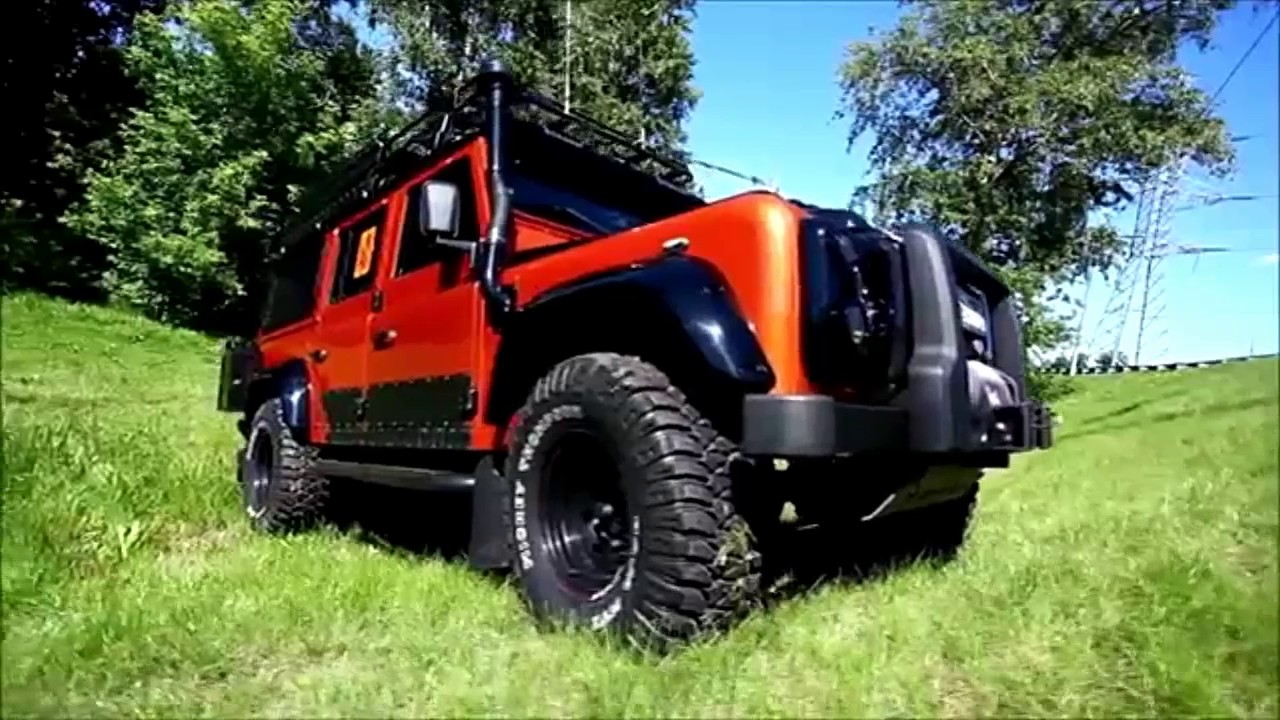 Land Rover Defender expedition new 2017 - YouTube
