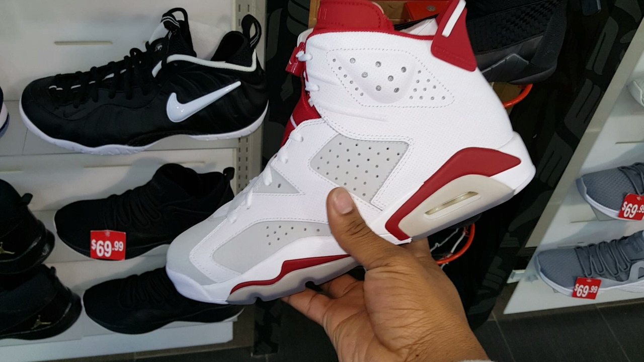 Air jordan 6 "Alternate 91" /motorcycle boot action mall vlog - YouTube
