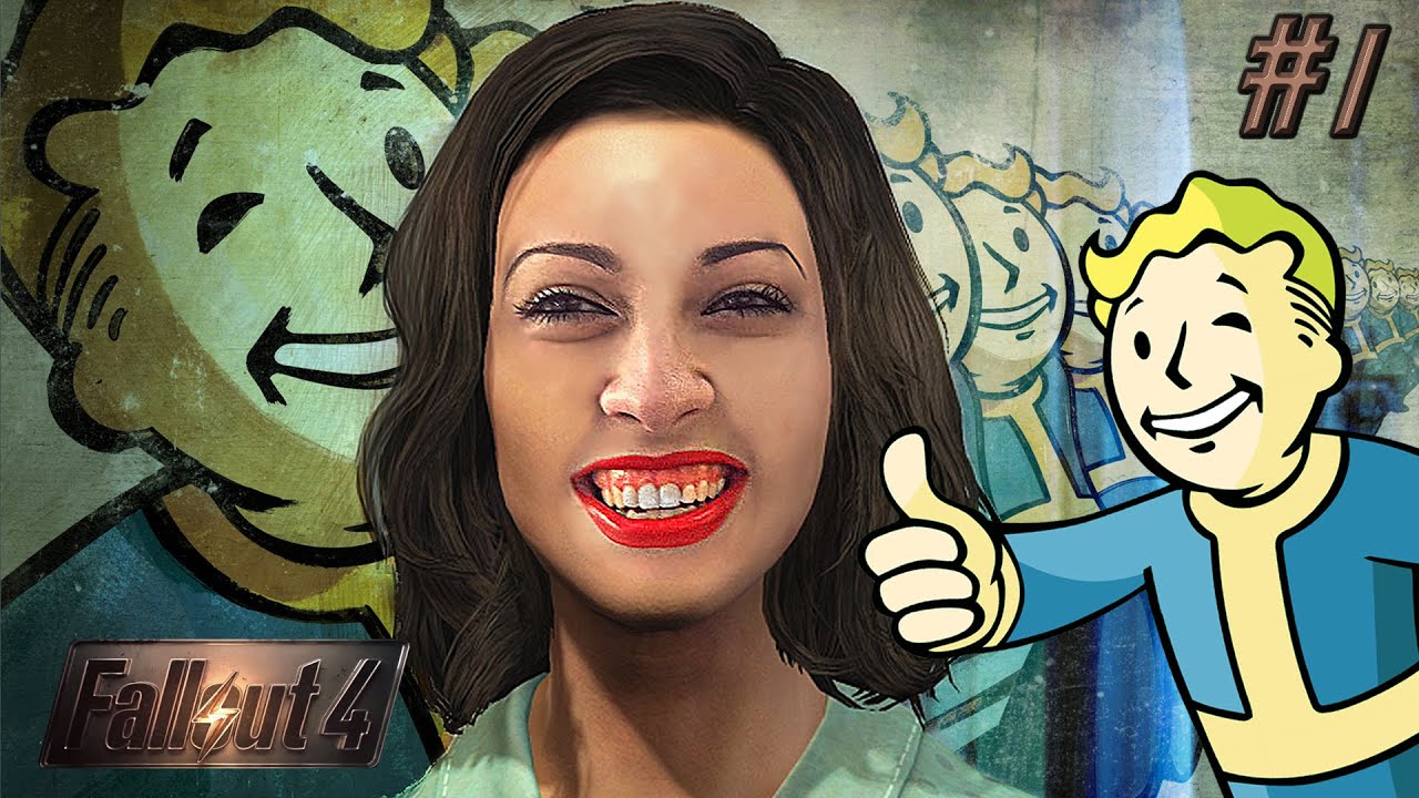 Fallout 4 Walkthrough Part 1 - Couple Character Creation - YouTube