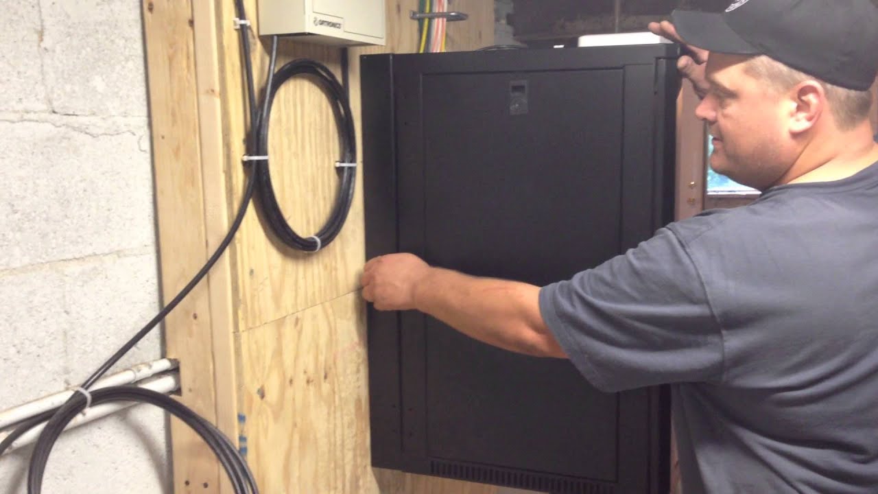 SnapAV wall mounted rack issue. - YouTube