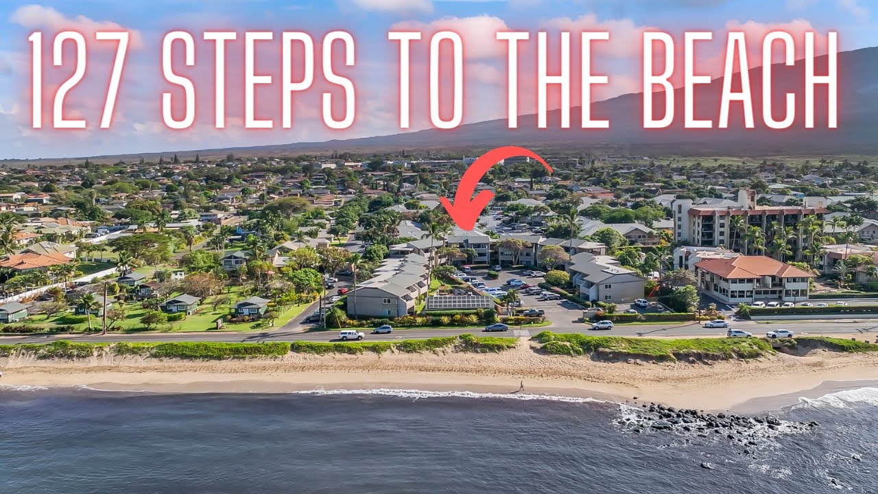 INSIDE a $899,000 Oceanview Condo - Kihei Holiday 311 Walkthrough - YouTube