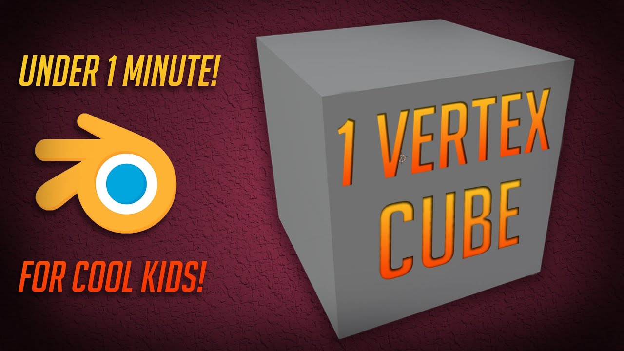 UPGRADED DEFAULT CUBE IN BLENDER? - YouTube