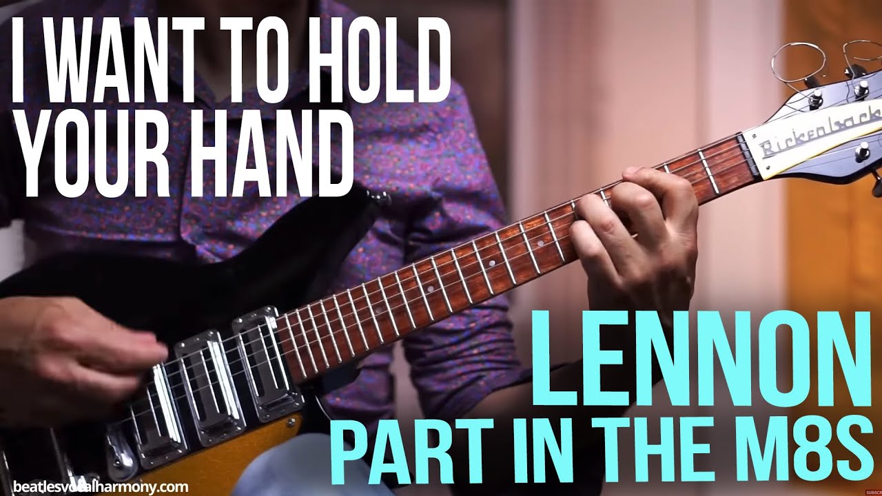 I Want To Hold Your Hand Lennon's 325 Rick Guitar Parts in the Middle ...