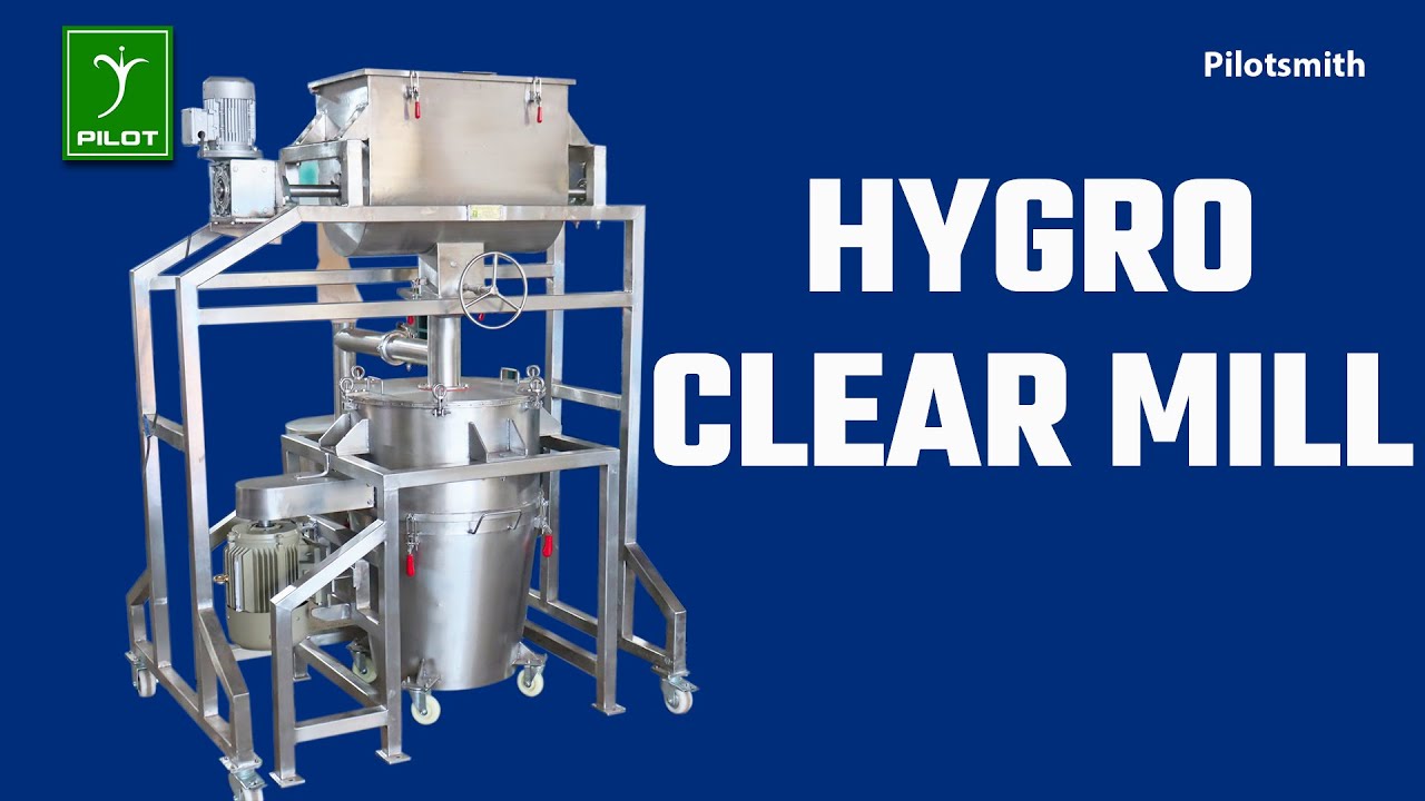 Hygro Clear Mill | Hygroscopic Material Grinding - YouTube