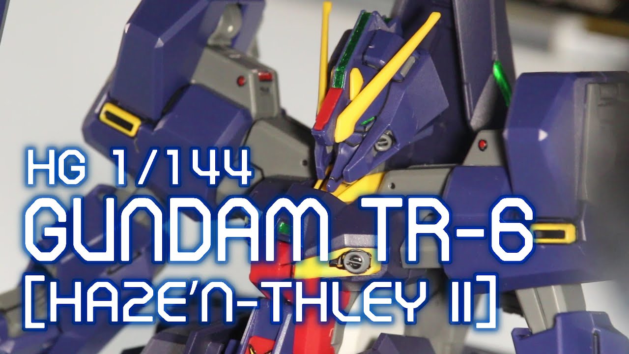 HG 1/144 GUNDAM TR-6 [HAZE’N-THLEY II] / ハイゼンスレイII display - YouTube