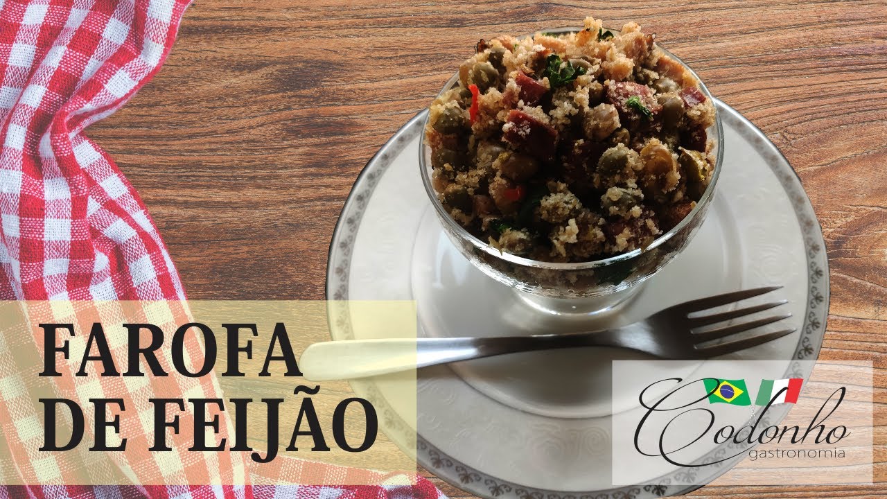 Farofa de Feijão Andú - YouTube