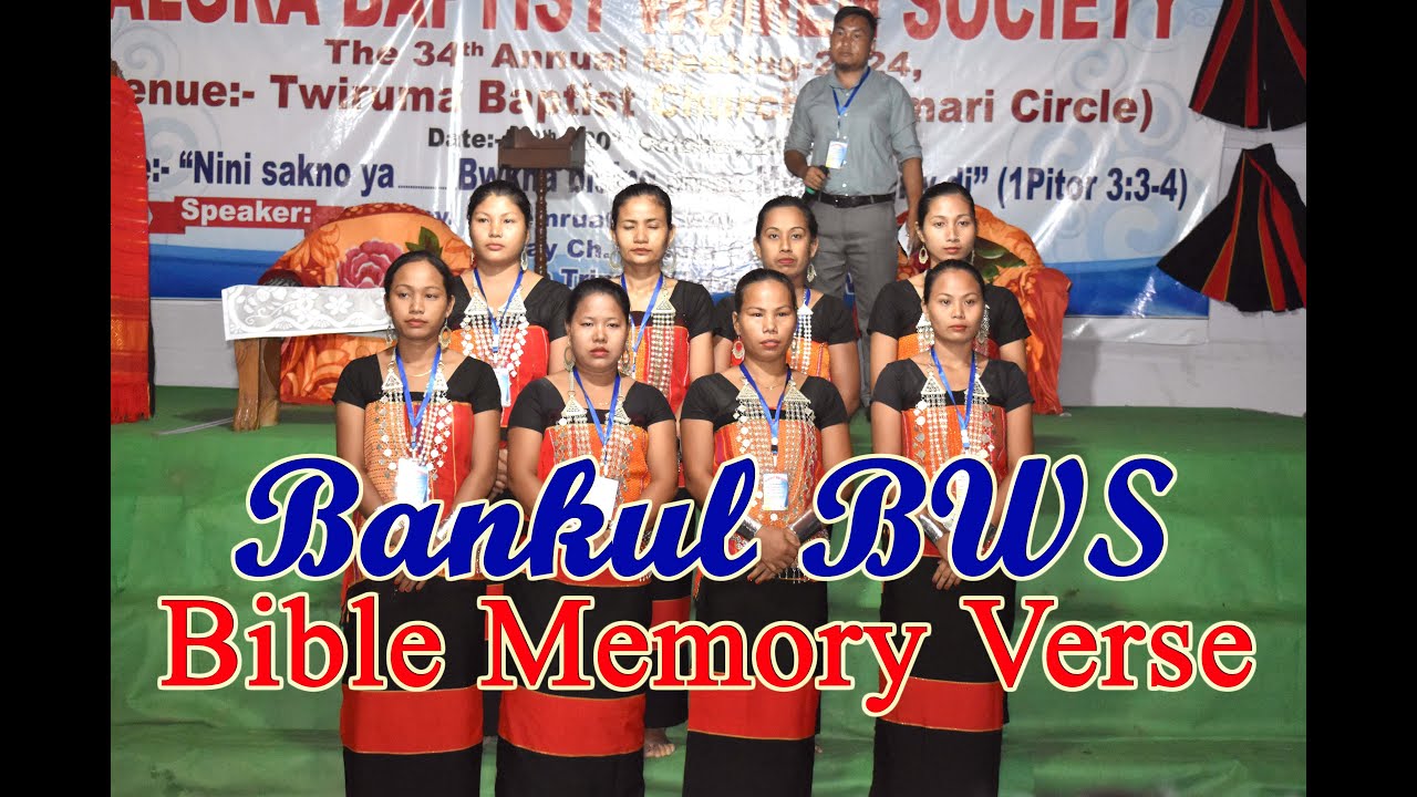 Bible Memory Verse Competition 2024 || Bankul BWS - YouTube