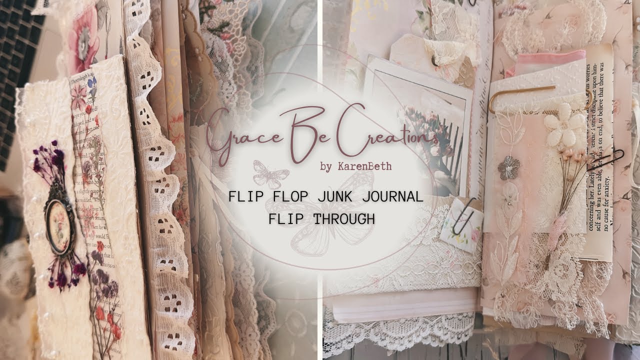 FLIP THROUGH - FLIP FLOP JOURNAL FINISHED! - YouTube