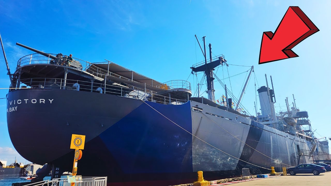 American Victory Ship & Museum Tampa Florida Full Tour - YouTube