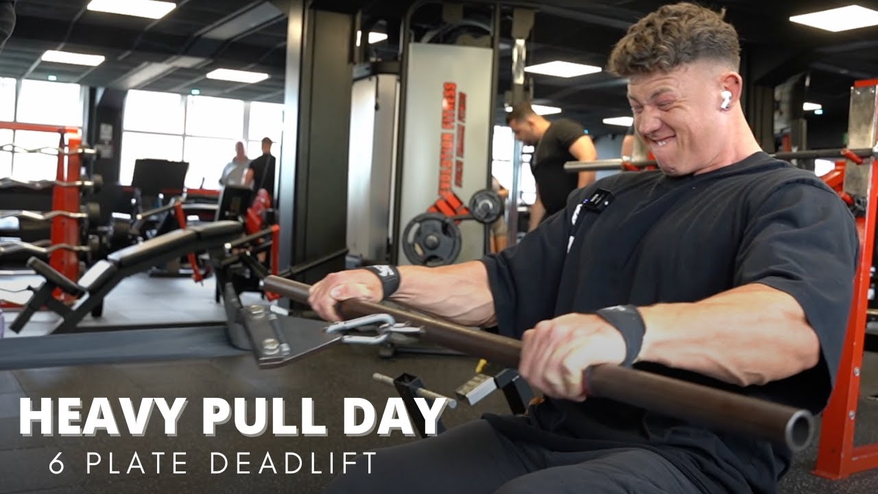 HEAVY PULL DAY - 260kg deadlift for reps / Can't Miss / Reece Pearson ...