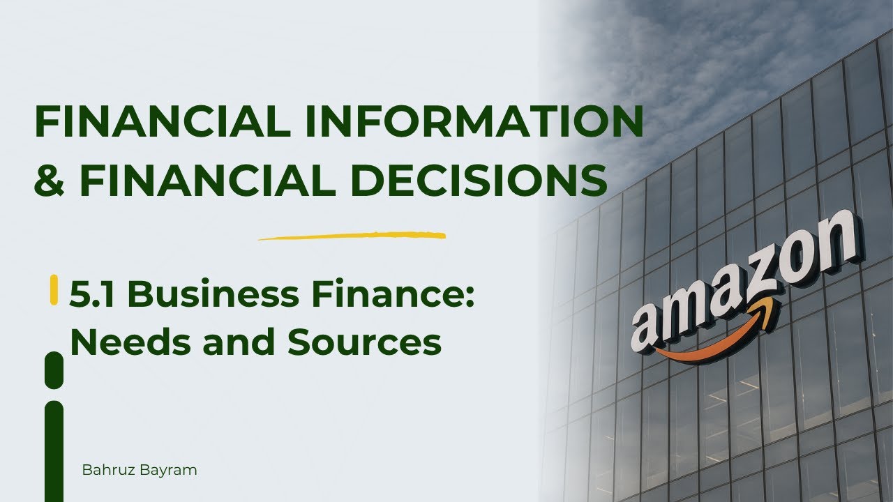 IGCSE Business Studies Ch 5.1 | Business Finance: Needs and Sources ...