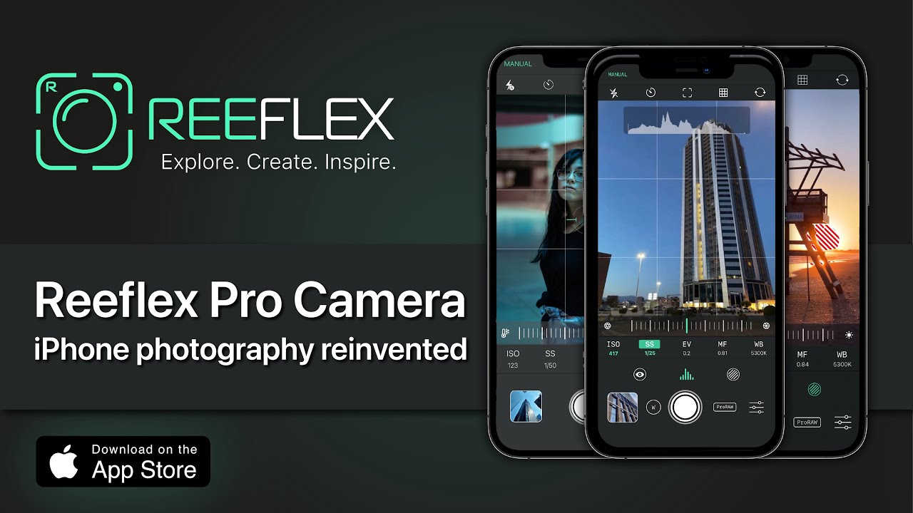REEFLEX Pro Camera 1.3 | Redefining iPhone photography - YouTube