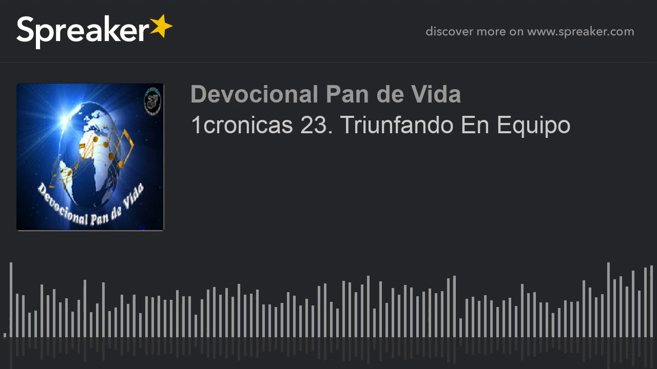 1cronicas 23 Triunfando En Equipo - YouTube
