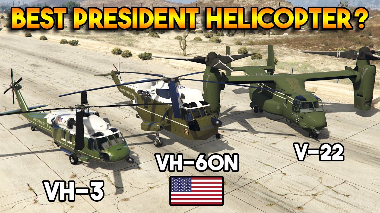 WHICH IS BEST USA PRESIDENT HELICOPTER? (GTA 5 WHICH IS BEST?) - YouTube