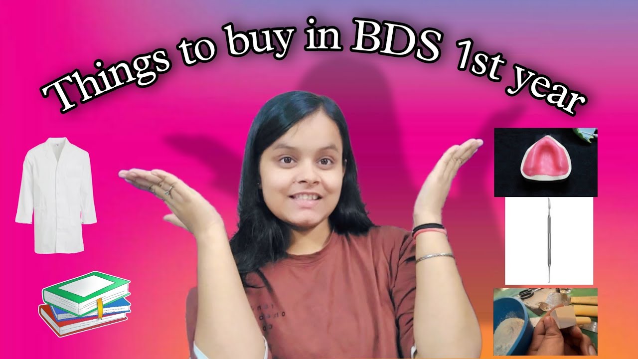 things-to-buy-in-bds-1st-year-youtube