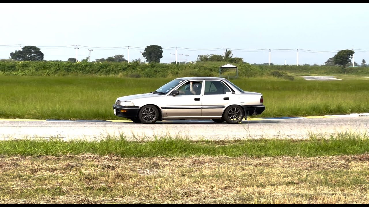 4A-GE 20V AE92 fun run at Thailand Circuit (Nakhonchaisri) - YouTube