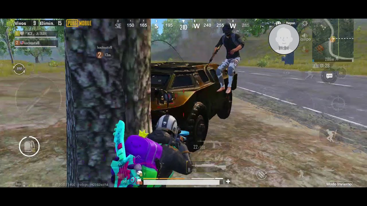 PUBG MOBILE JUGANDO COMO PANDA DUO - YouTube