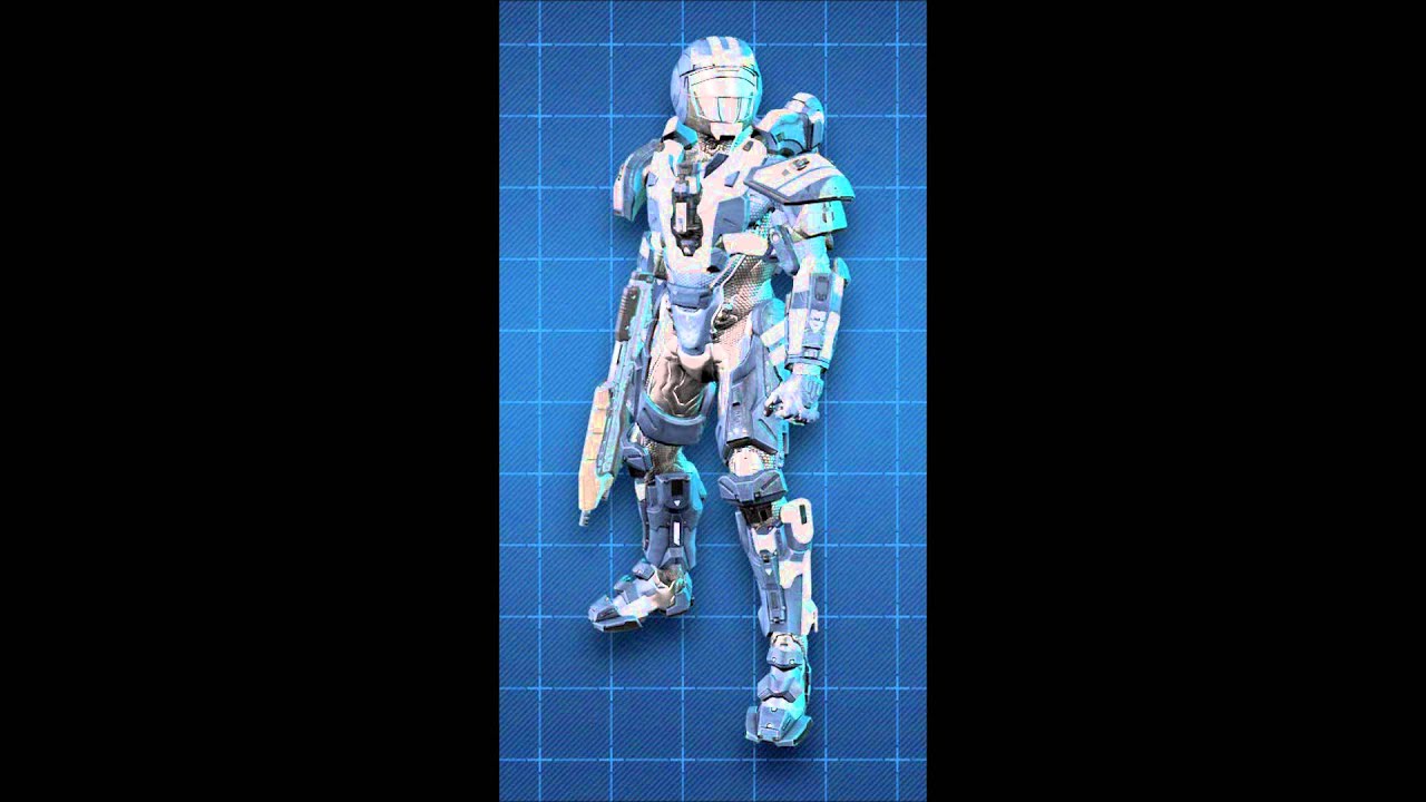 Halo 4 Ricochet Armor Colorization - YouTube