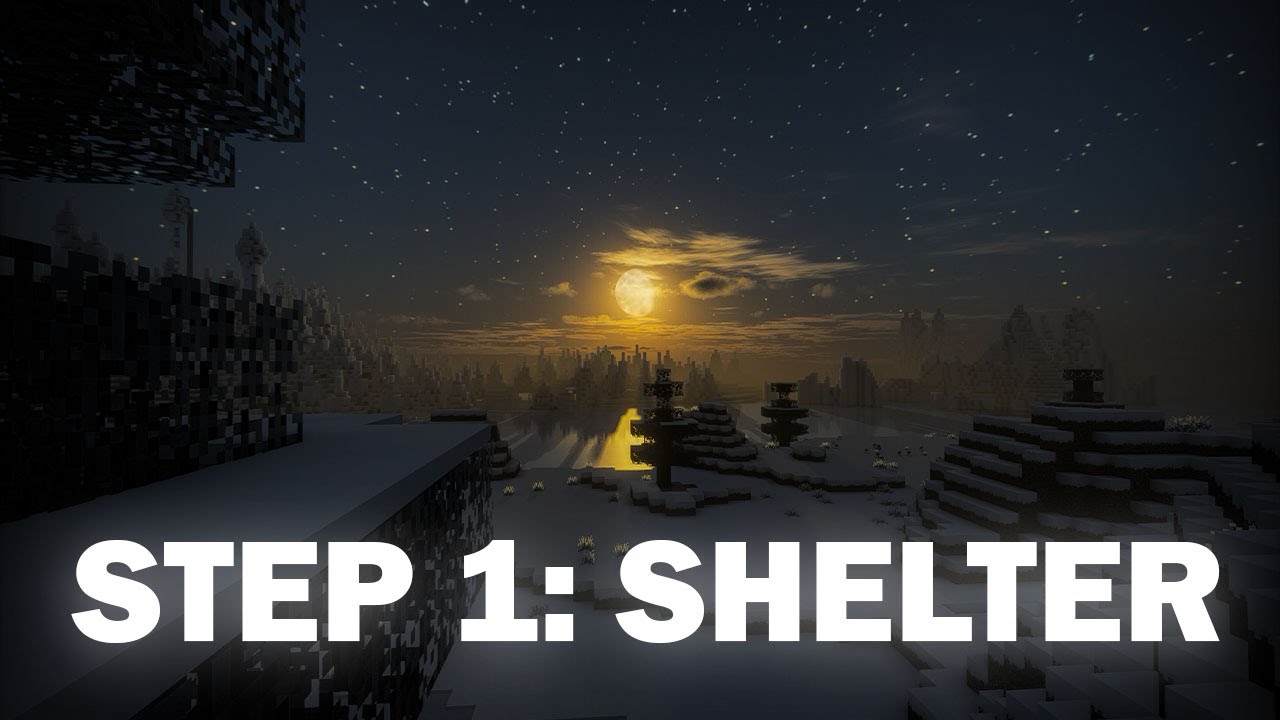 Surviving Minecraft's Realistic Winter Mod - YouTube