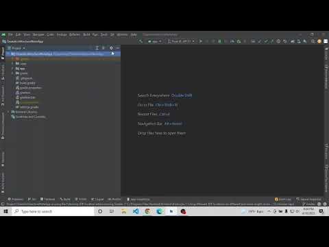 How to make the packages in the folder structure expand in Android ...