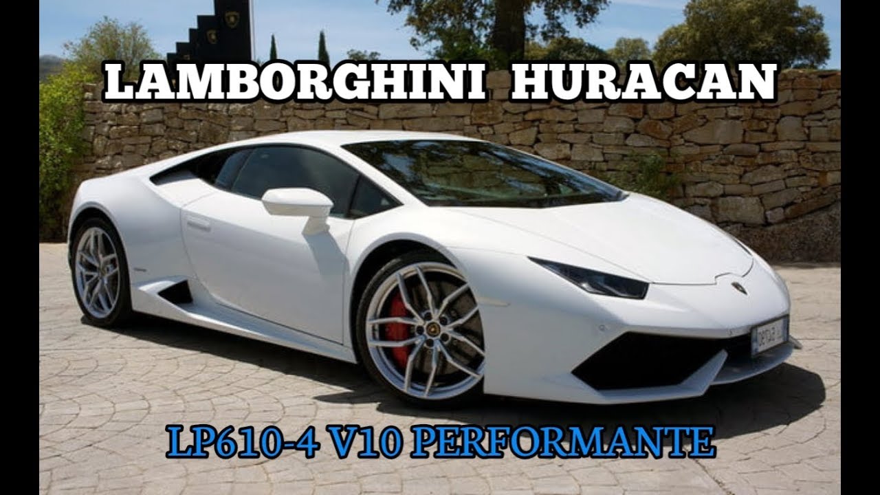 Lamborghini Huracan V10 Engine LP610-4 Exterior Performante Interior ...