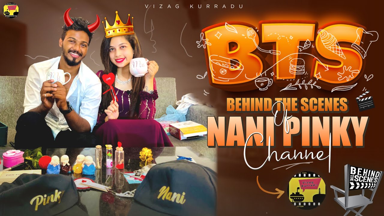 BTS of nani pinky official#vizagkurradu#akhilakarsh#harshacj7# ...