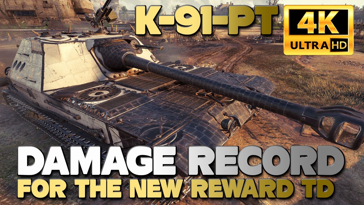 K-91-PT: Damage record to beat for the new reward tank - World of Tanks ...