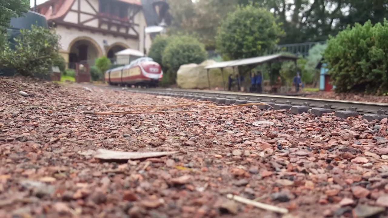 Epcot Germany train garden - YouTube