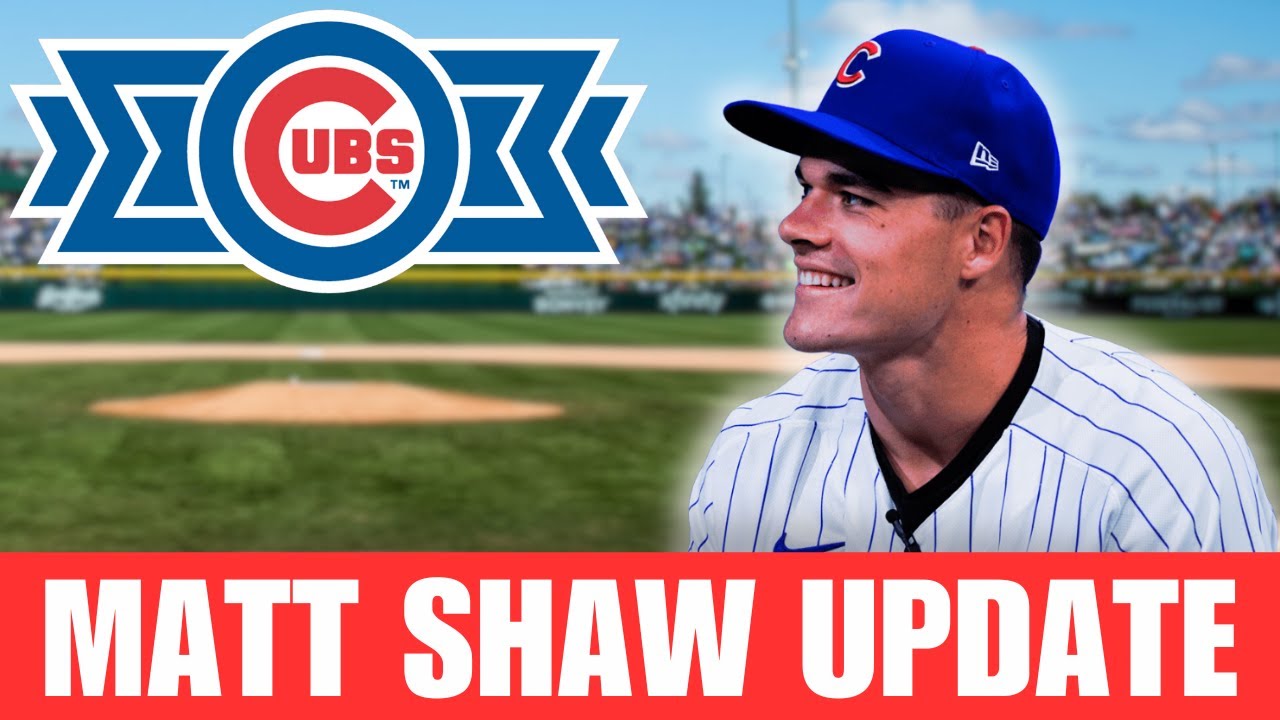 Matt Shaw: "I'm feeling MUCH better" | Update at Cubs Spring Training ...