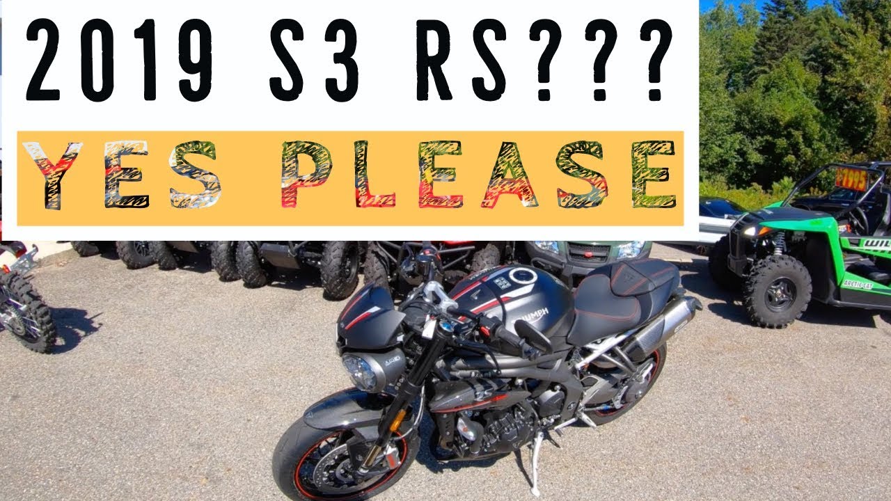 2019 Triumph Speed Triple RS EXTENDED RIDE REVIEW - YouTube