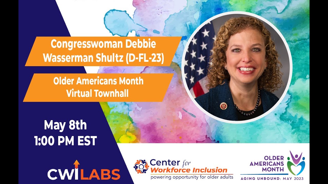 Older Americans Month Virtual Town Hall with Congresswoman Debbie ...