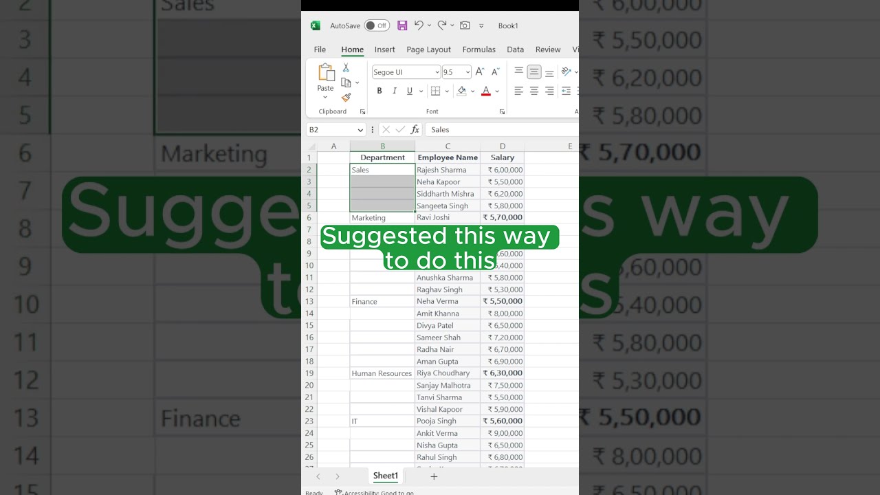 Quickest Way To Fill Blanks In Excel shorts shortsyoutube excel Quickest Way To Fill Blanks In Excel shorts shortsyoutube excel