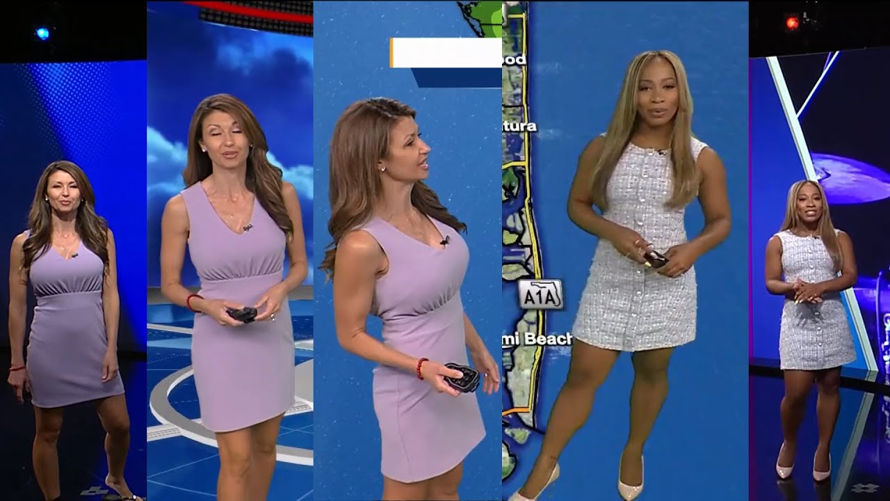 Julie Durda & Alexis Frazier from WPLG Local 10 News with the Weather ...