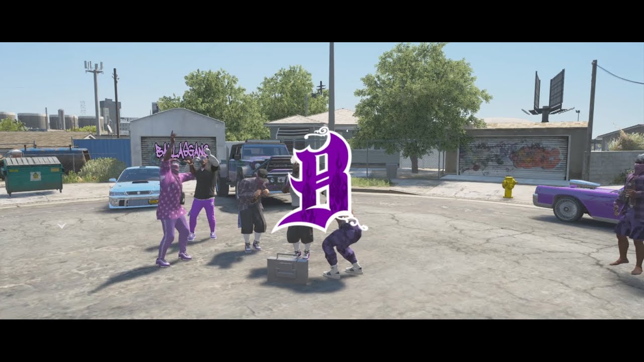 BALLAS GANG VS CRIPS Y CHILE GANG - CACO E NIEVE (Akanzaa_) MADAFAKING ...
