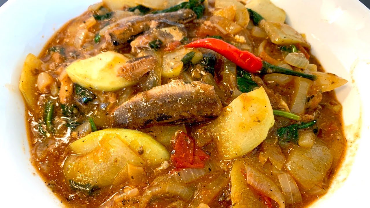 Ginisang Sardinas at Sayote | Filipino Cuisine | Cooking Philippines ...